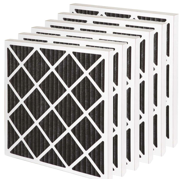Aerostar 20x20x1 Odor Eliminator Furnace Air Filters with Activated ...