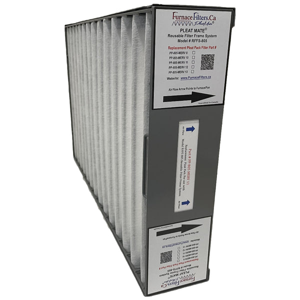 Electro-Air MFH-1625-4 / AMP-11-1625-4H Reusable Filter Frame System ...