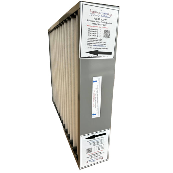 Clean Comfort AMP-11-2025-45 - 20x25x4.5 Reusable Filter Frame Kit ...