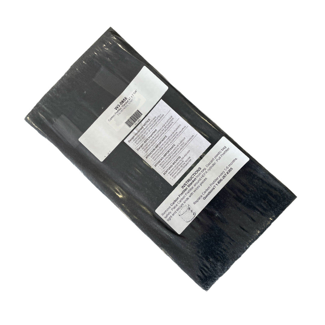 W3-0855 Carbon Pre Filter Blanket for Model HEPA350 Hepa Air Cleaner ...