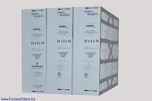 Sears/Kenmore 21 x 5 x 16 Furnace Filter Manufactured by White Rodgers ...